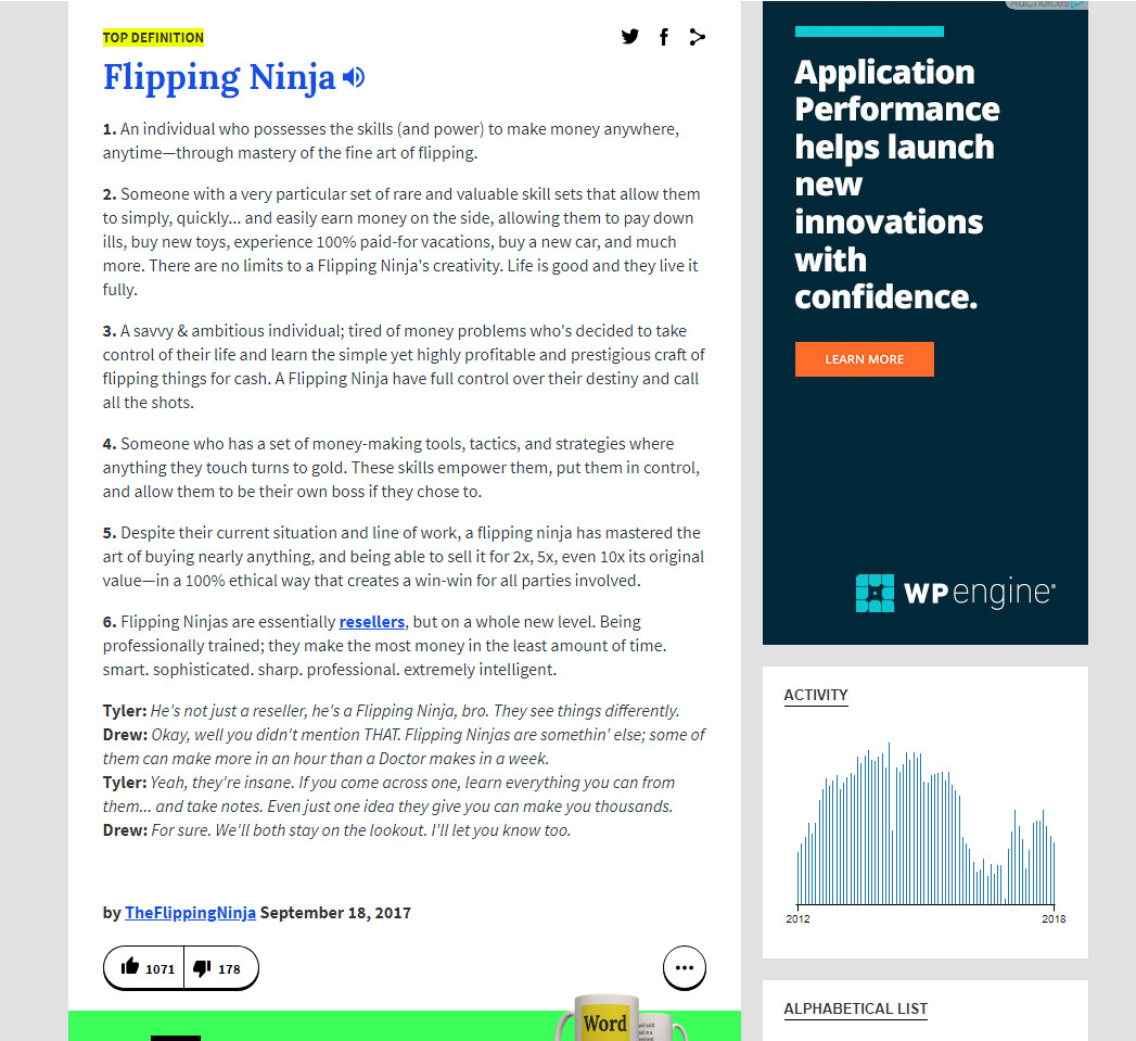 The Flipping Ninja: How To Make Money Flipping Things For Profit!
