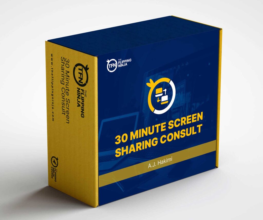 Course Sales Page - The Flipping Ninja: Make Money Flipping Things