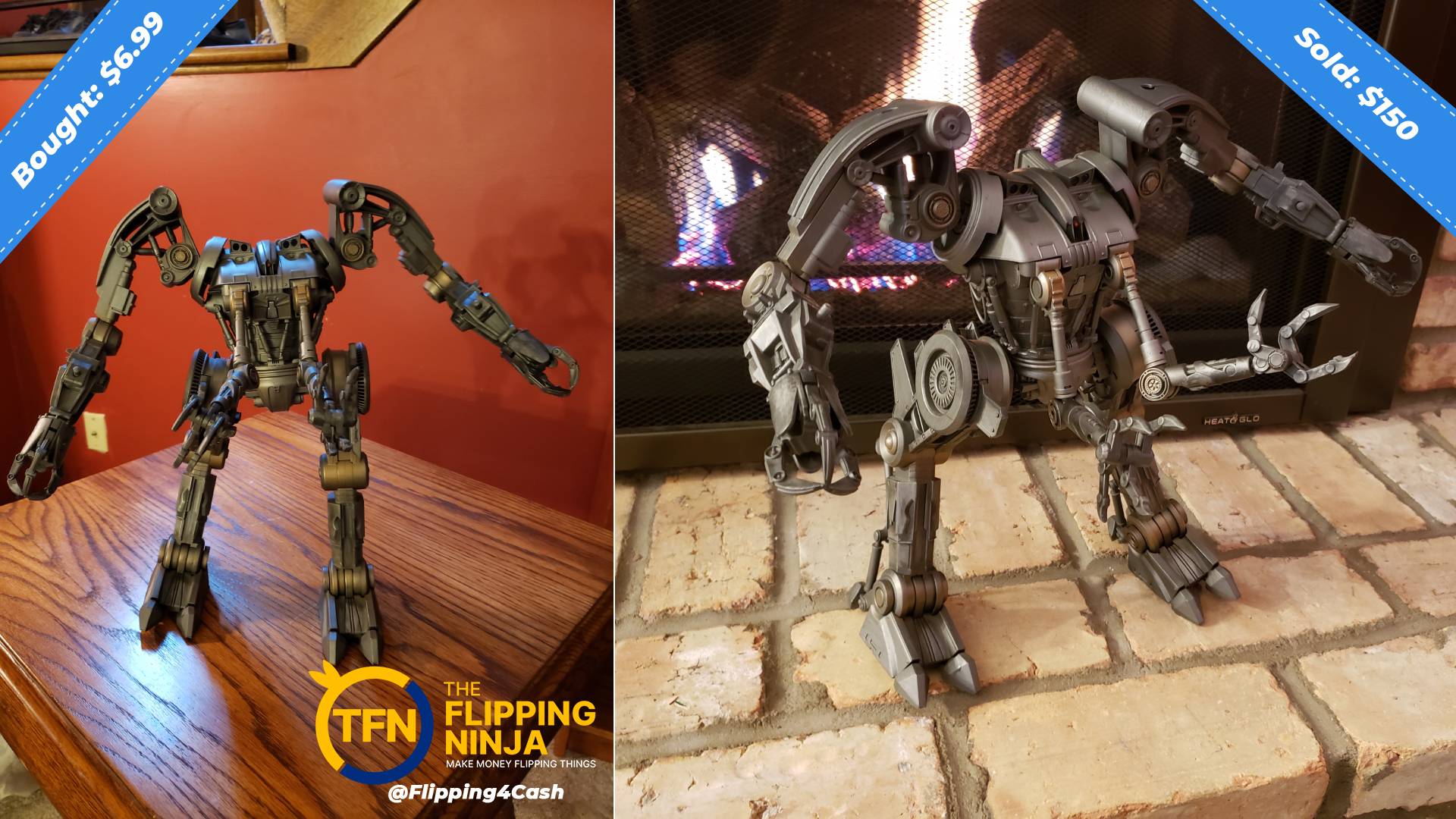 Flip of the Week: Terminator Salvation Deluxe 16-Inch Harvester Action ...